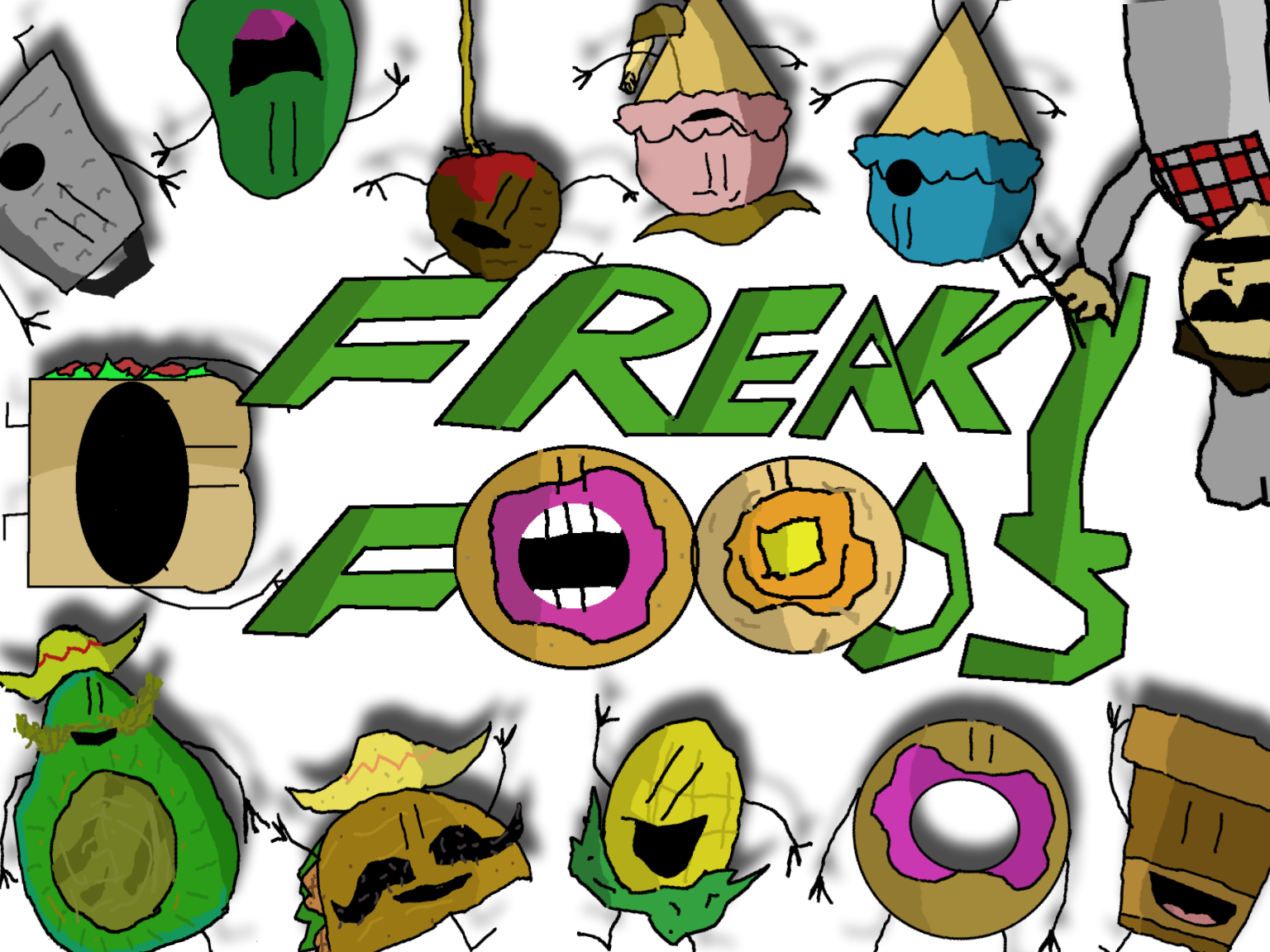 The Freaky Foods Comics – The Freaky Foods Store